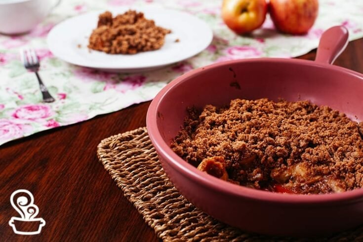 Crumble de maçã - Aprenda a fazer essa delícia