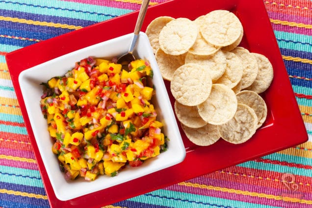 Salsa picante de manga - Receita leve e refrescante!