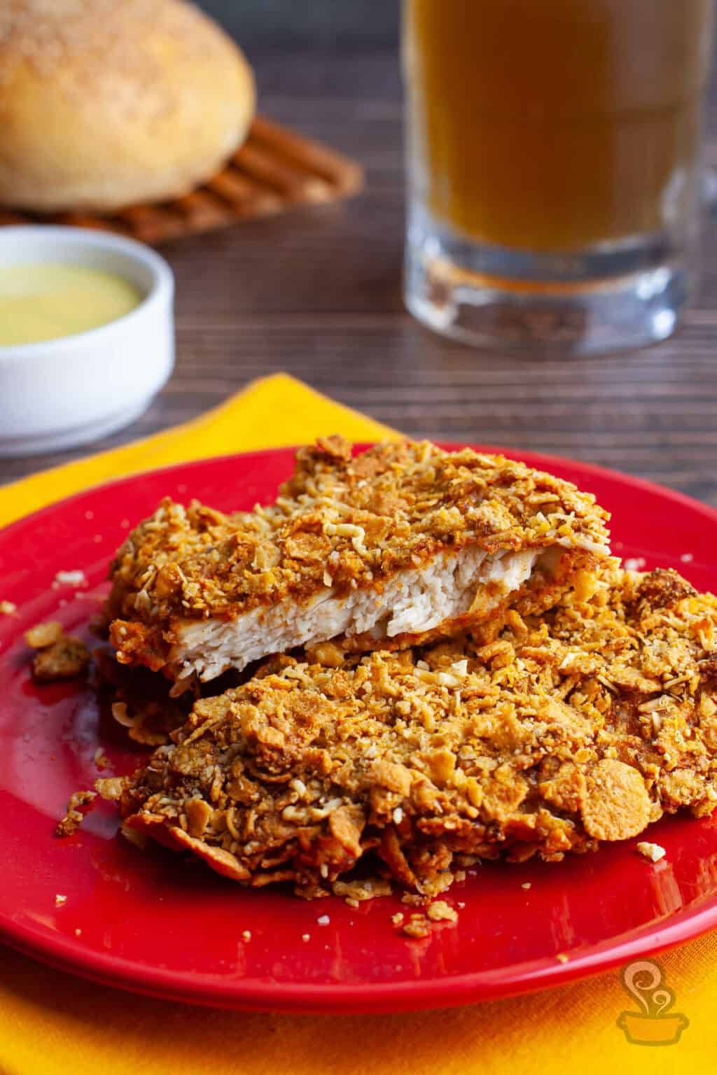 Frango crocante - receita super fácil de fazer