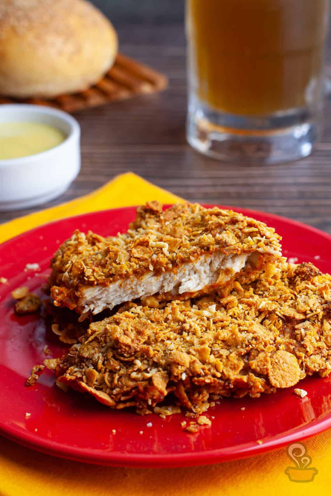 Frango crocante - receita super fácil de fazer