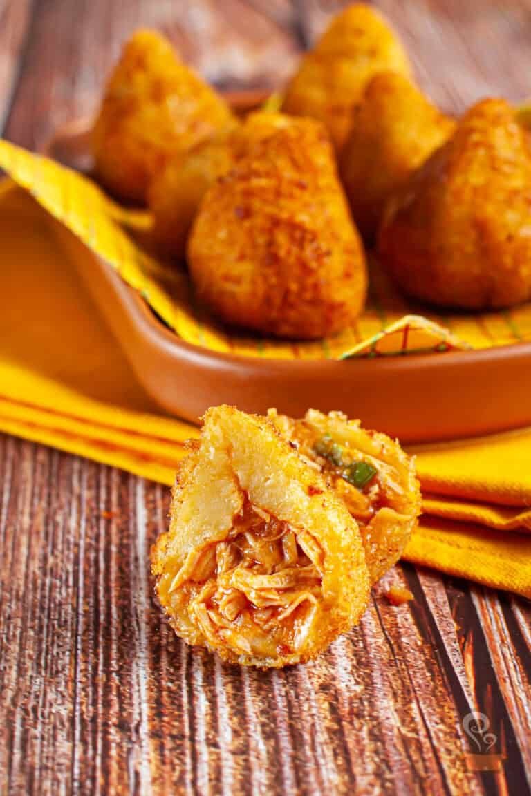 Coxinha fácil - receita muito fácil de fazer